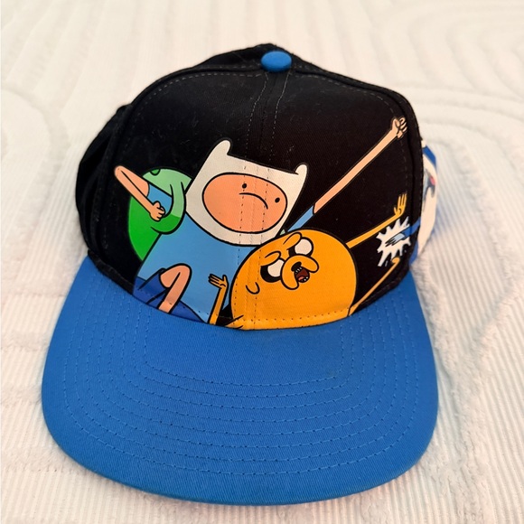 Cartoon Network | Accessories | Adventure Time Hat Black And Blue ...